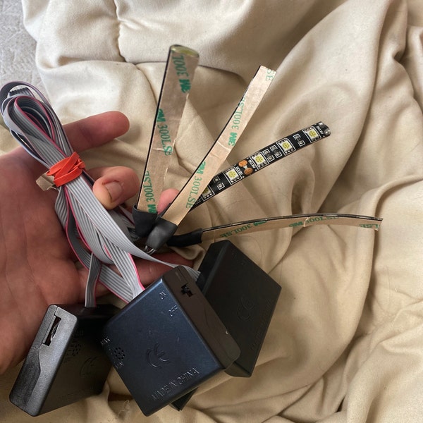 HUBOPTIC® Cosplay LED Strip Sound Activated Light Strip Diy Reactive ...