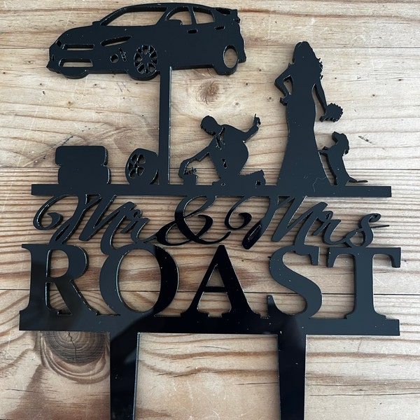 Car Mechanic Wedding Cake Topper, Auto Mechanic Cake Topper, Custom ...
