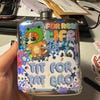 Set of 4 Dinosaur Stickers Dinosaur Bones Holographic Jurassic Party ...
