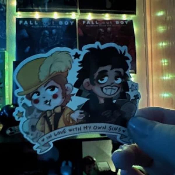 Fall Out Boy 3in Transparent Vinyl Stickers - Etsy