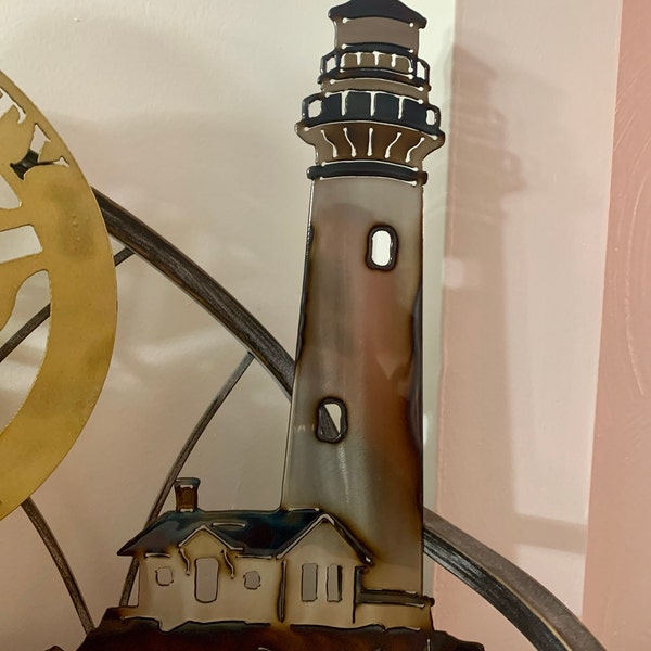 Metal Lighthouse - Etsy