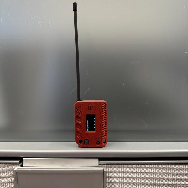 H1 - Complete Device With Upgraded Whip Antenna: Heltec V3 Running ...