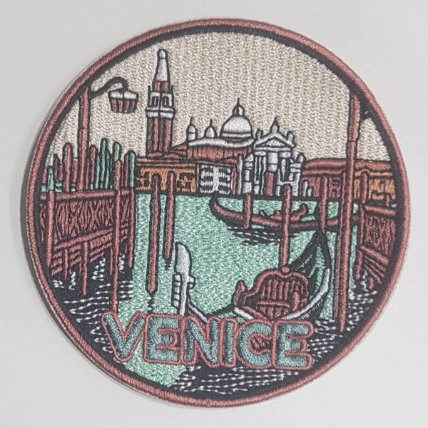 Tokyo Patch – Tokyo Tower & Godzilla – Embroidered Souvenir – Iron-on ...