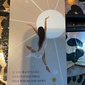 Never Run From Feelings Artwork Healing Energy Print - Etsy