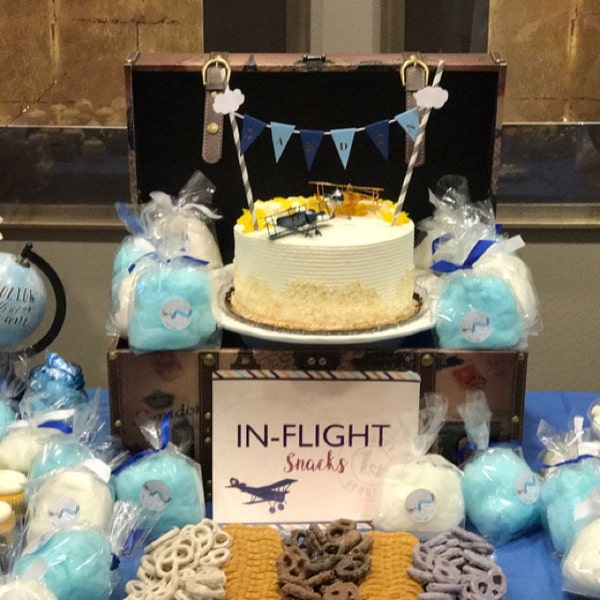 Time Flies Sign,airplane Party Signs,airplane Party Signs,inflight ...