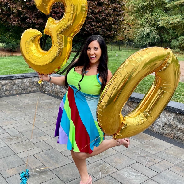 Jenna Rink Dress: 13 Going on 30 Inspired, Swarovski Rhinestone Lycra ...