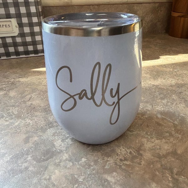 Name and Initial Laser Engraved Tumbler-20 Oz. Insulated Polar Camel ...