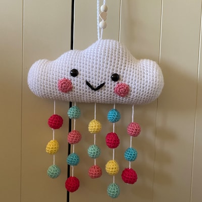 Cloud Mobile PDF Pattern Crochet Amigurumi - Etsy