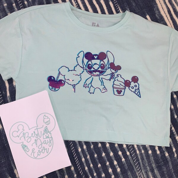 Stitch Disneyland Snacks SVG , Cut File Silhouette - Etsy UK