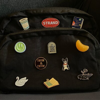 Mandarin Orange Pin Peeled Tangerine Pin Orange Brooch 3D Clementine ...