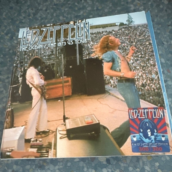 Led Zeppelin - the Ocean - 1973 Tour - 5 Shows, 14 CD - New - Etsy
