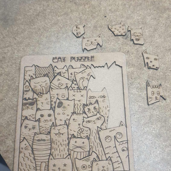 Tetris Chess Piece Puzzle, Six Puzzle in One. - Etsy