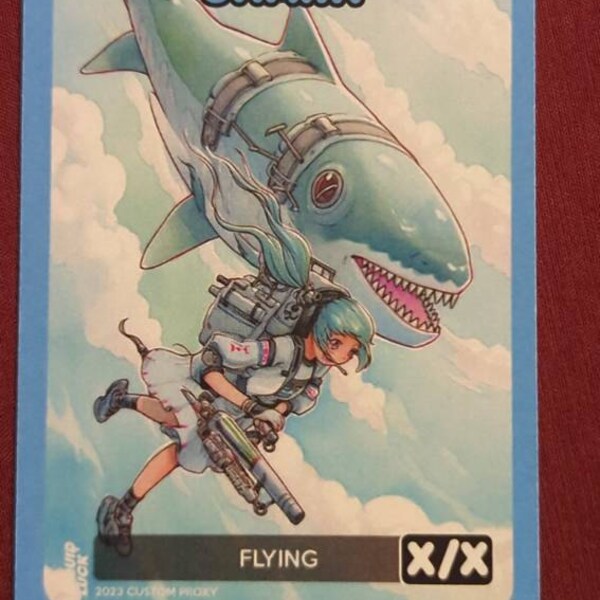 Slug MTG Tokens Toxrill the Corrosive Full Art Custom Tokens ...