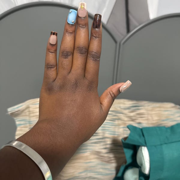 Long Nails Keyboard Cover Silicone Raised Keycaps for Quiet, Easy ...