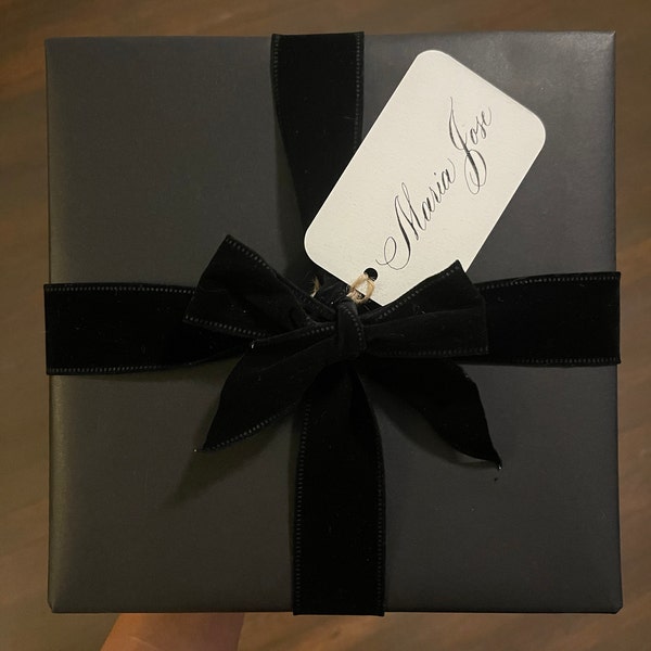 Custom Lettered Tag -hand Written Names in Your Choice of Calligraphy ...