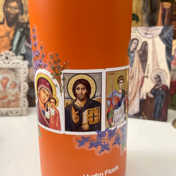 Resurrection of Christ Orthodox Stickers Anastasis Christ is Risen ...