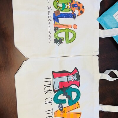Personalized Library Bag for School Personalized School - Etsy