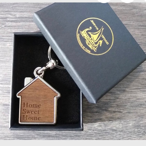 Personalised New Home Design Keyring, Custom Keychain, Housewarming New ...