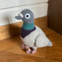 Paul the Pigeon Knitting Pattern PDF Digital Download - Etsy UK