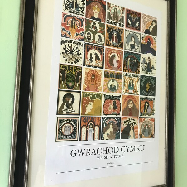 WELSH WITCHES Gwrachod Cymru Efa Lois Print Welsh Folklore History ...