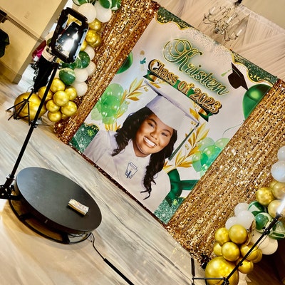 Graduation Backdrop, Graduate Backdrop, Class of 2022 Backdrop, 2022 ...