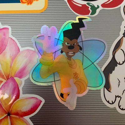 Holographic Powerline Sticker Goofy Movie Sticker Disney - Etsy
