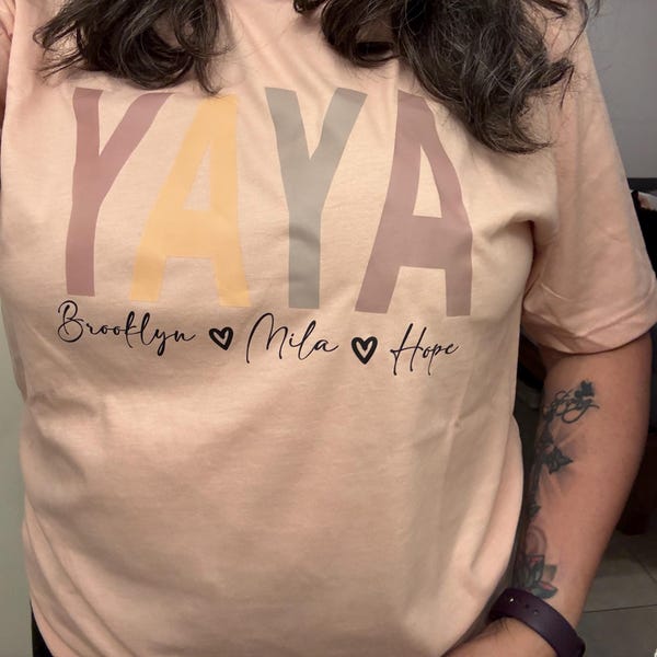 Custom Amma Shirt, Custom Icelandic Grandma Shirt, Minimalist Grandma ...