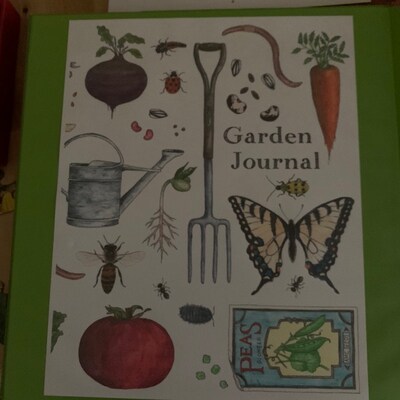 DIGITAL PDF Version Garden Journal for Kids 8.5 X 11 and A4 Size ...
