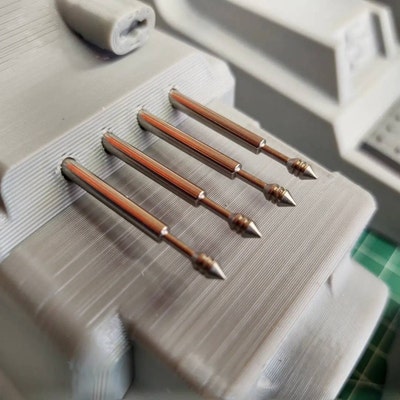 Machined Stainless Steel Mandolorian Boba Fett Gauntlet Wrist Darts - Etsy