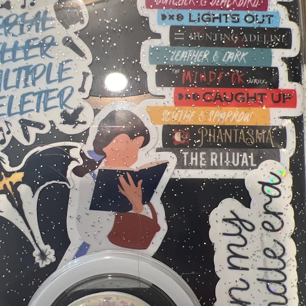 Dark Romance Book Stack Sticker, Bookish Sticker, Smut, Spicy, Kindle ...