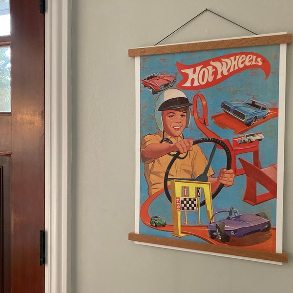Vintage Reproduction Racing Poster Hot Wheels Coloring Book - Etsy