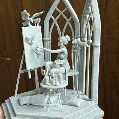 Jungle Warrior Strider Swordsman Ready to Print 3D File Figure - Etsy