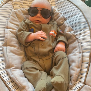 Baby Flight Suit Crawler - Etsy