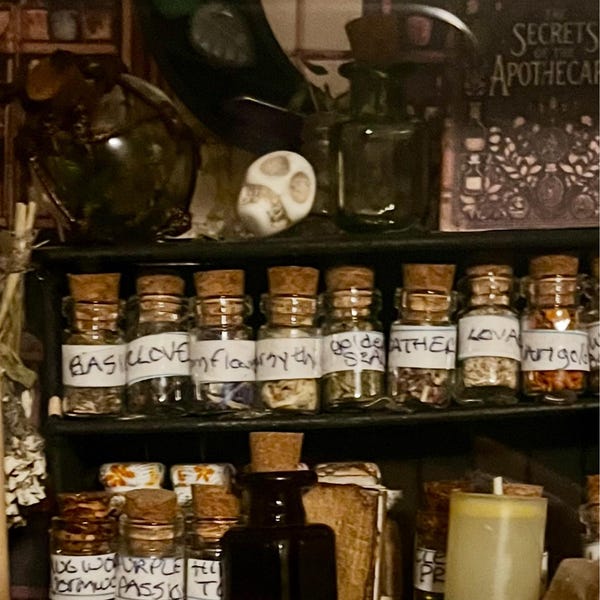 DIY KIT | Miniature Fairy Witch Desk | Dollhouse Apothecary Desk ...