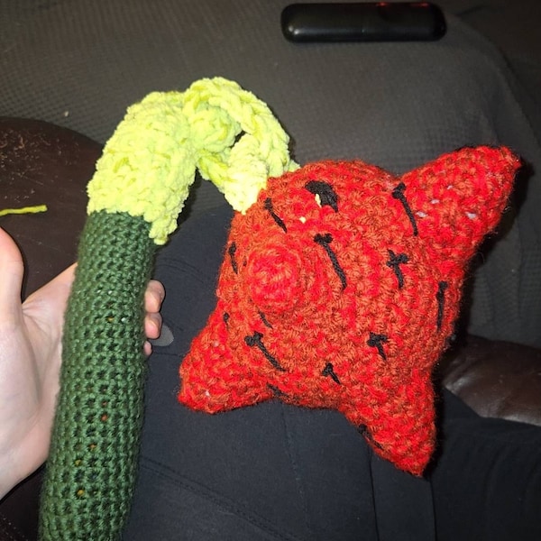 NO-SEW PATTERN: Crochet Fantasy Weapons - Flail, Mace, Nun-chucks ...