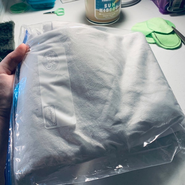 Minky Jewel Purple Dimple Shannon Fabric by the Yard Cuddle Destash ...