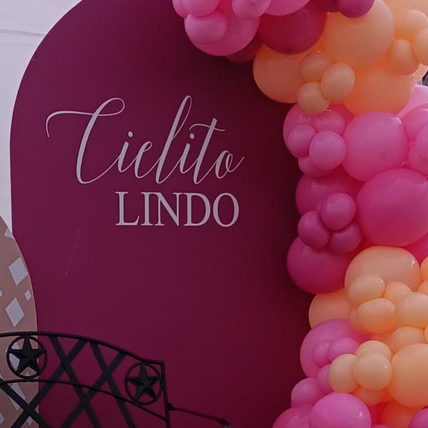 Cielito Lindo Vinyl | Fiesta or Spanish Theme Baby Shower Backdrop ...