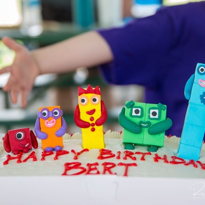 Numberblocks, Edible Numberblocks, Fondant Numberblocks, Numberblocks ...