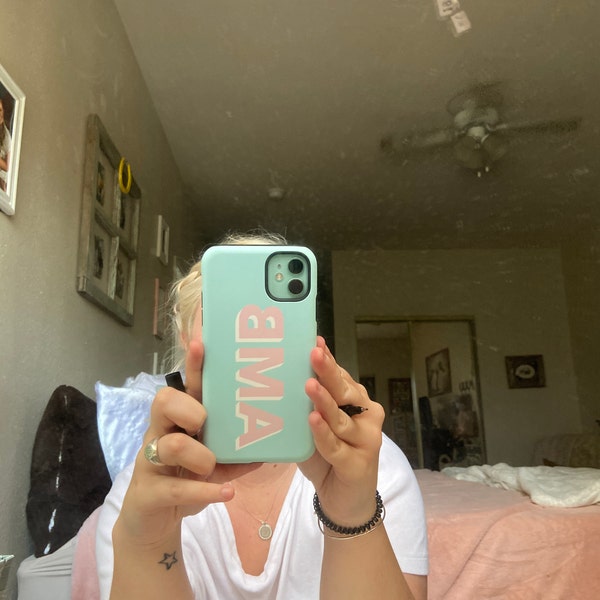 Luxury Clutch Monogrammed Mini Purse Makeup Bag Personalized Wristlet Initials Monogrammed Vegan ...