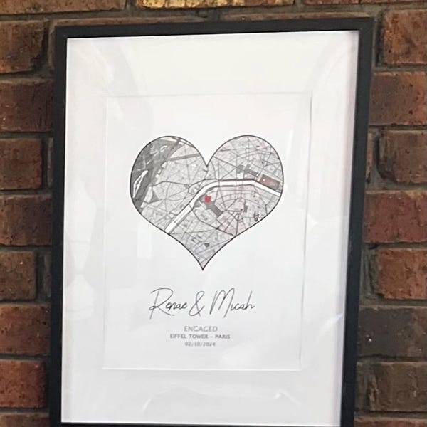 Any Marathon or Run Map Poster, Custom Hike Route Map, Strava or GPX ...