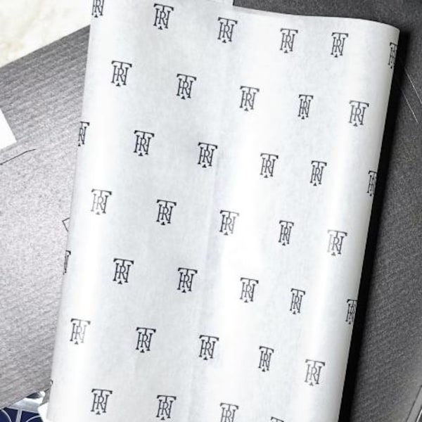 Personalized Tissue Paper, Custom Logo Tissue Paper, Branded Tissue ...