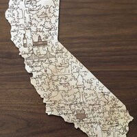 The California Puzzle - Etsy