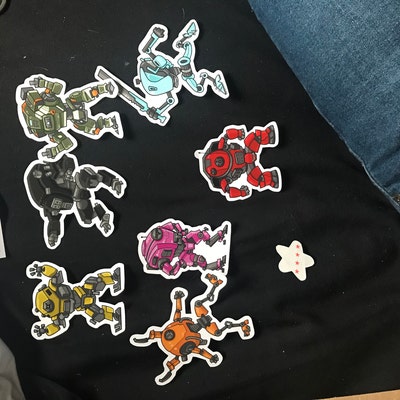 Princess Tutu Chibi Art Sticker Set of 6 - Etsy