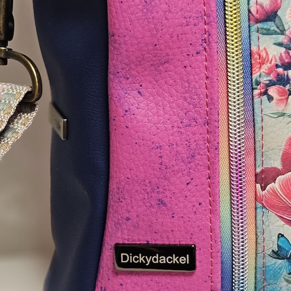 Metal "handmade" Bag Purse Labels, Rectangle/oval Multiple Colors ...