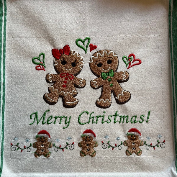 Gingerbread Man Embroidery Files ,gingerbread Cookie Embroidery Design ...