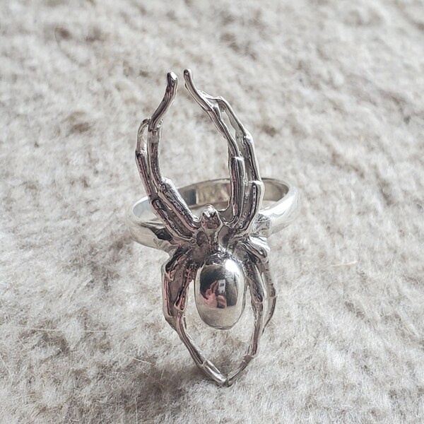 Spider Ring in Sterling Silver, All Sizes Are Available, Darkening ...