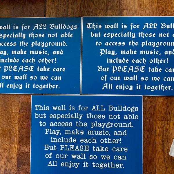 5x7 Engraved Plastic Sign. Custom Made Sign Label. 5"x7" - Etsy