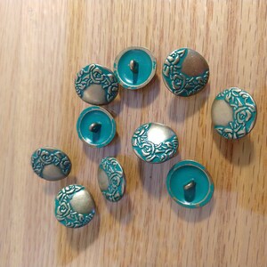 Large Wood Buttons Beautiful Swirls Decorative Domed Border - Etsy