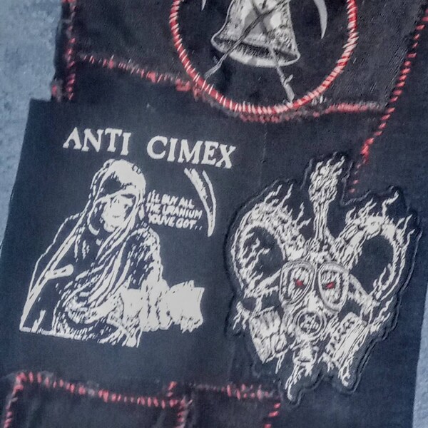 Discharge Never Again Back Patch - Etsy