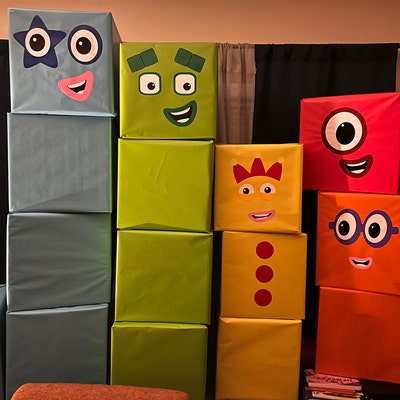 Numberblocks Glasses 7 Party Favor/photo Prop Svg Png - Etsy